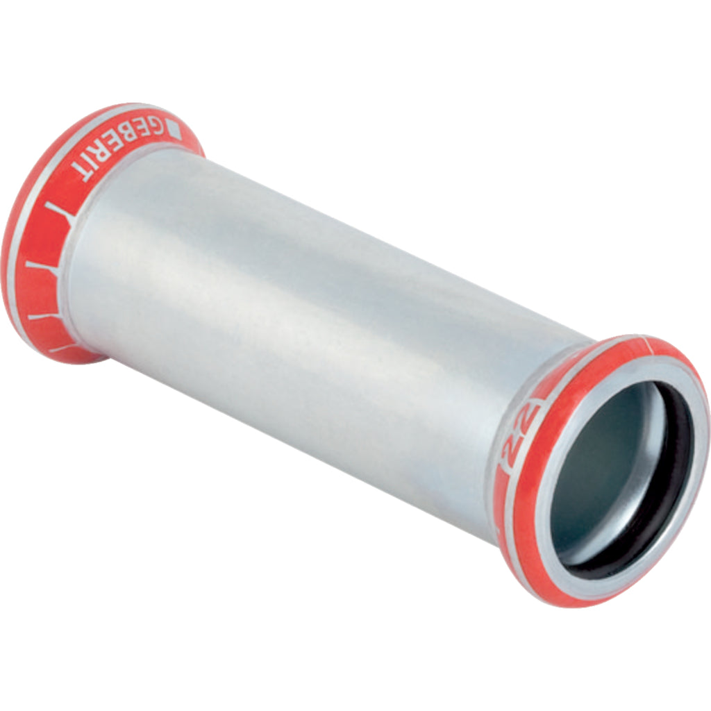 Geberit Mapress Carbon Steel Slip Coupling (22mm - 76.1mm)