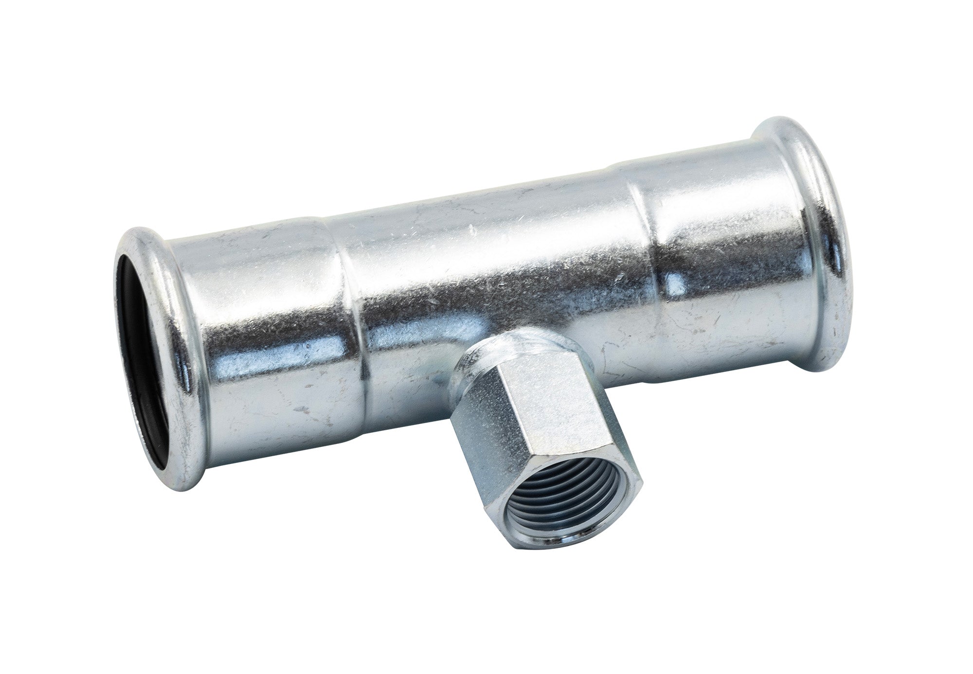 Carbon Press - Fit Female Stud Tee | Flocon Valves Pipes & Fittings