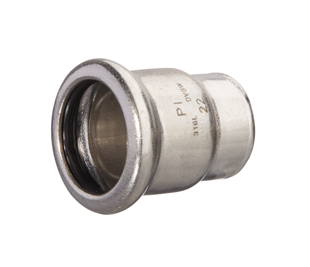 Stainless Steel Press End Cap with FKM Seals | Flocon Valves Pipes ...