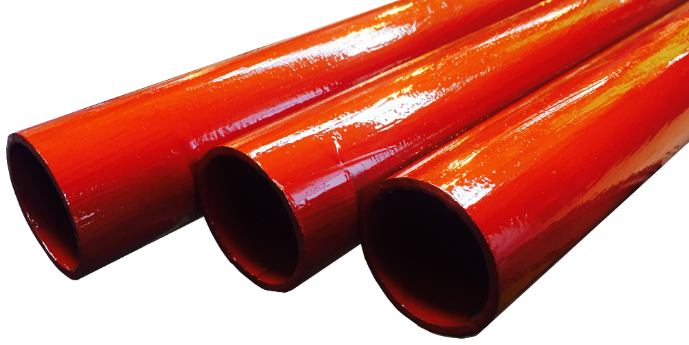 Red Heavy Weight Plain End EN10255 Pipe (Formerly BS 1387) - Priced Pe