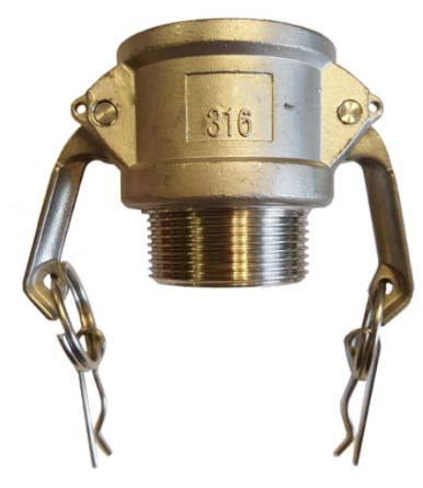 Part B Camlock - Brass | Camlock Fittings | Flocon