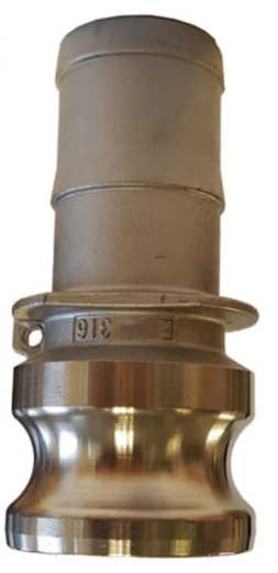 Part E Camlock - Stainless Steel | Camlock Fittings | Flocon