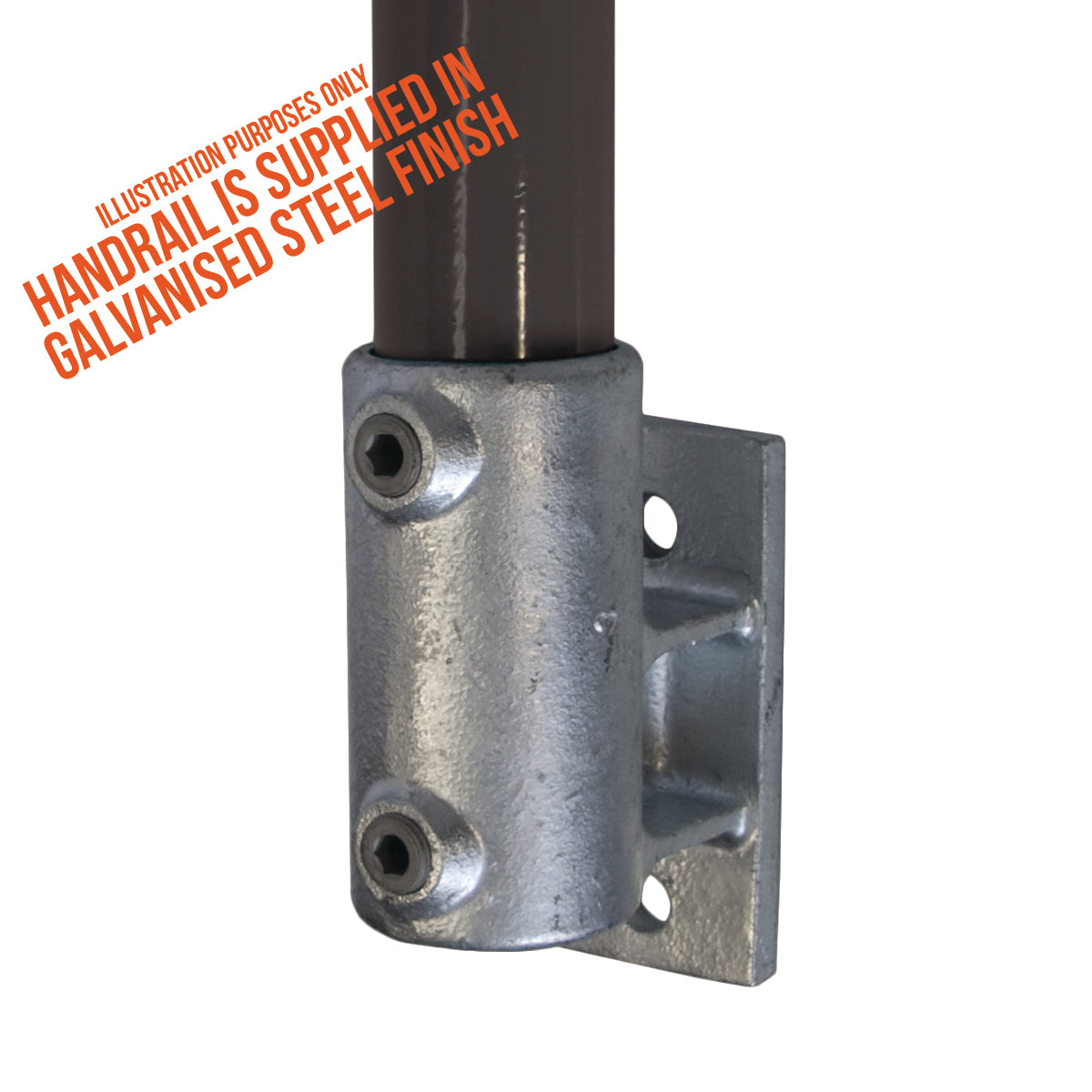 C13.144 Railing Vertical Slide Support | Handrail Fittings | Flocon