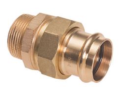 Copper Press Male Union | Flocon Valves Pipes & Fittings