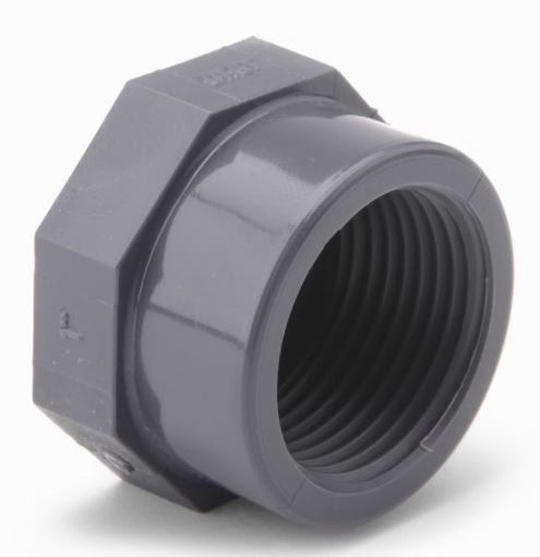 PVC Threaded Caps | Flocon Valves Pipes & Fittings