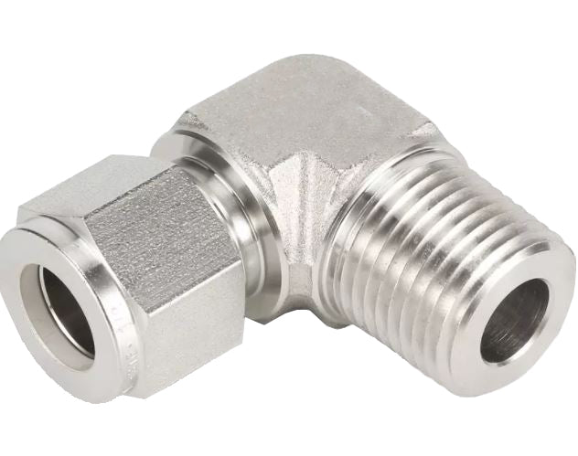 Twin Ferrule 90° Elbow 316L | Flocon Valves Pipes & Fittings